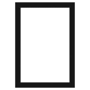 Amanti Art Avon Black Narrow 26 in. x 14 in. Polystyrene Framed Dry ...