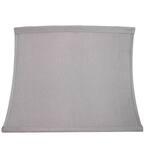 Hampton Bay Mix & Match Bavarian Grey Rectangle Bell Table Lamp Shade ...