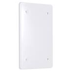 TAYMAC N3R Blank Flat Plastic White 1-Gang Weatherproof Electrical ...
