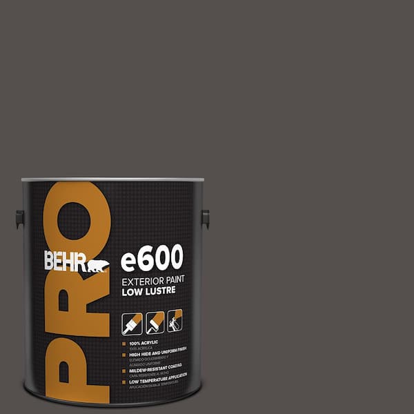 BEHR PRO 1 gal. #790F-7 Dark Cavern Low Luster Exterior Paint PR62301 ...