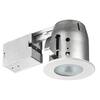 Globe Electric LED Shower 4 in. White Recessed Kit 91204 - The Home Depot