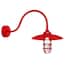Troy RLM Retro Industrial 13 in. Shade 1-Light Red Finish Pendant ...