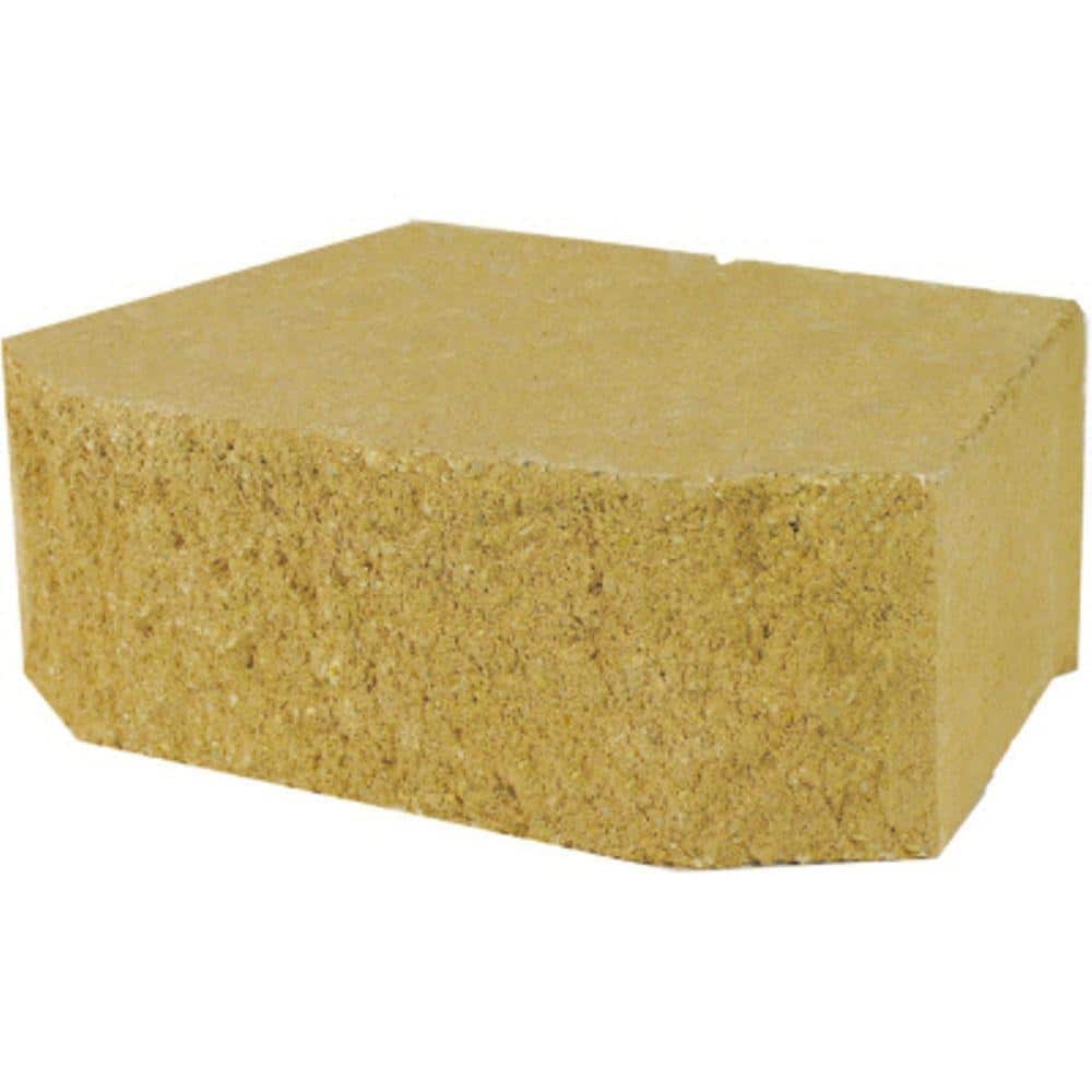 12 in. x 8 in. Concrete Garden Wall Block 16204475 - The Home Depot