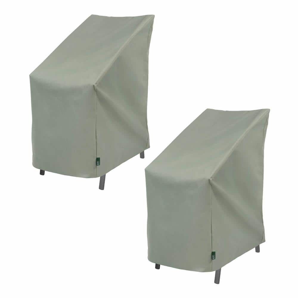 MODERN LEISURE 27 in. Square x 49 in. H, Sage Green Basics Stackable ...
