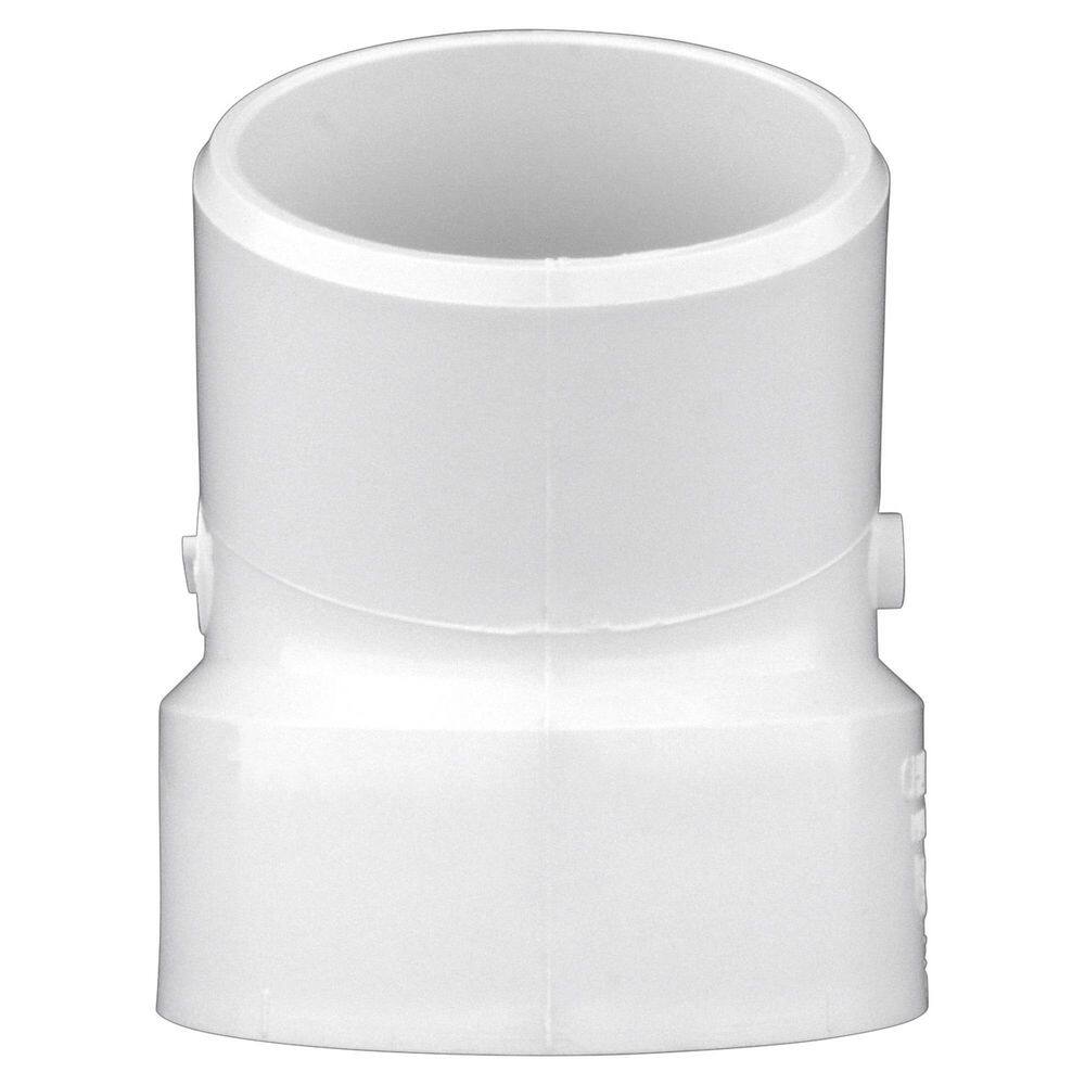 2 in. PVC DWV 22-1/2-Degree Hub x Hub Street Elbow Fitting Best Deals ...