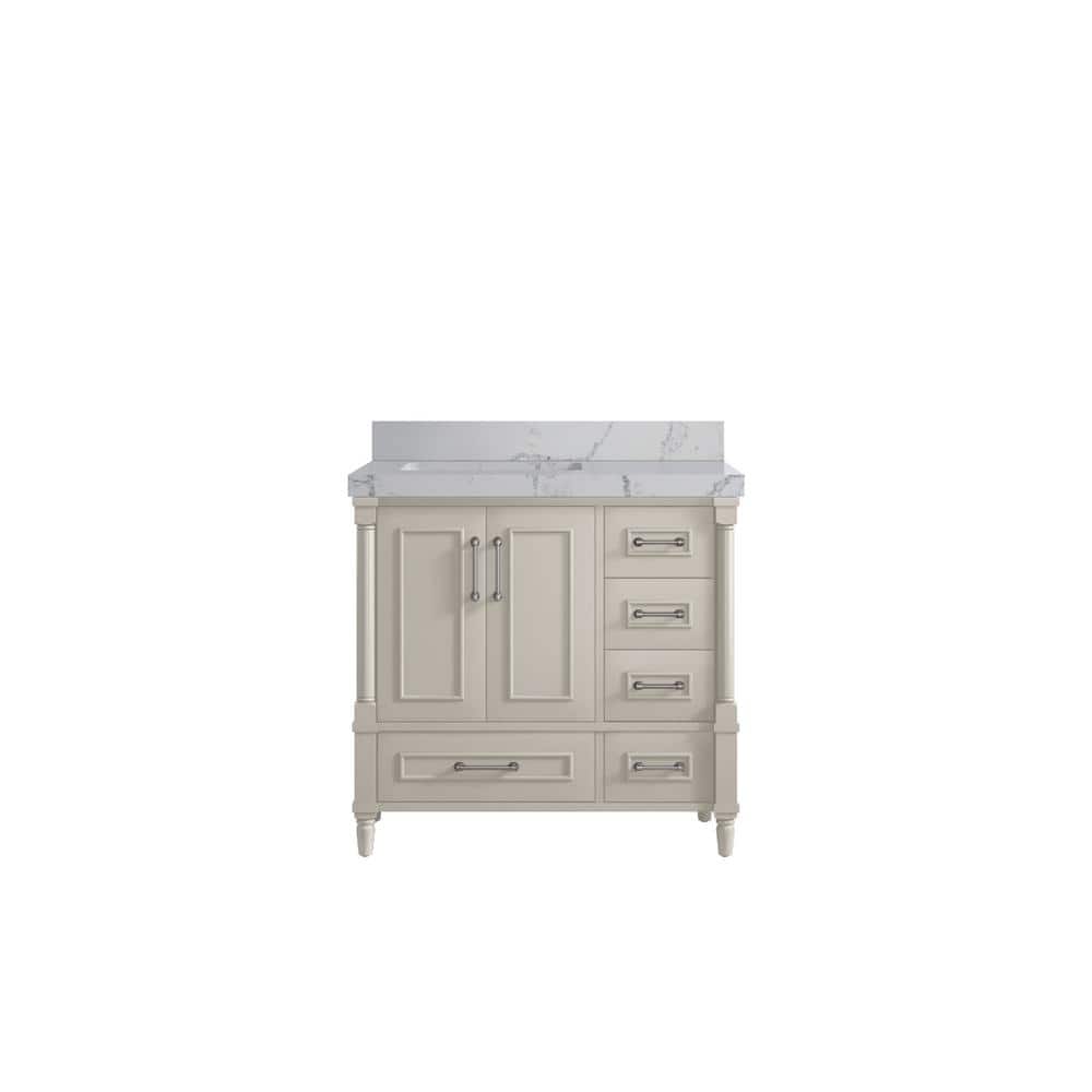 Willow Collections Hudson 36 in. W. x 22 in. D x 36 in. H Single Left ...