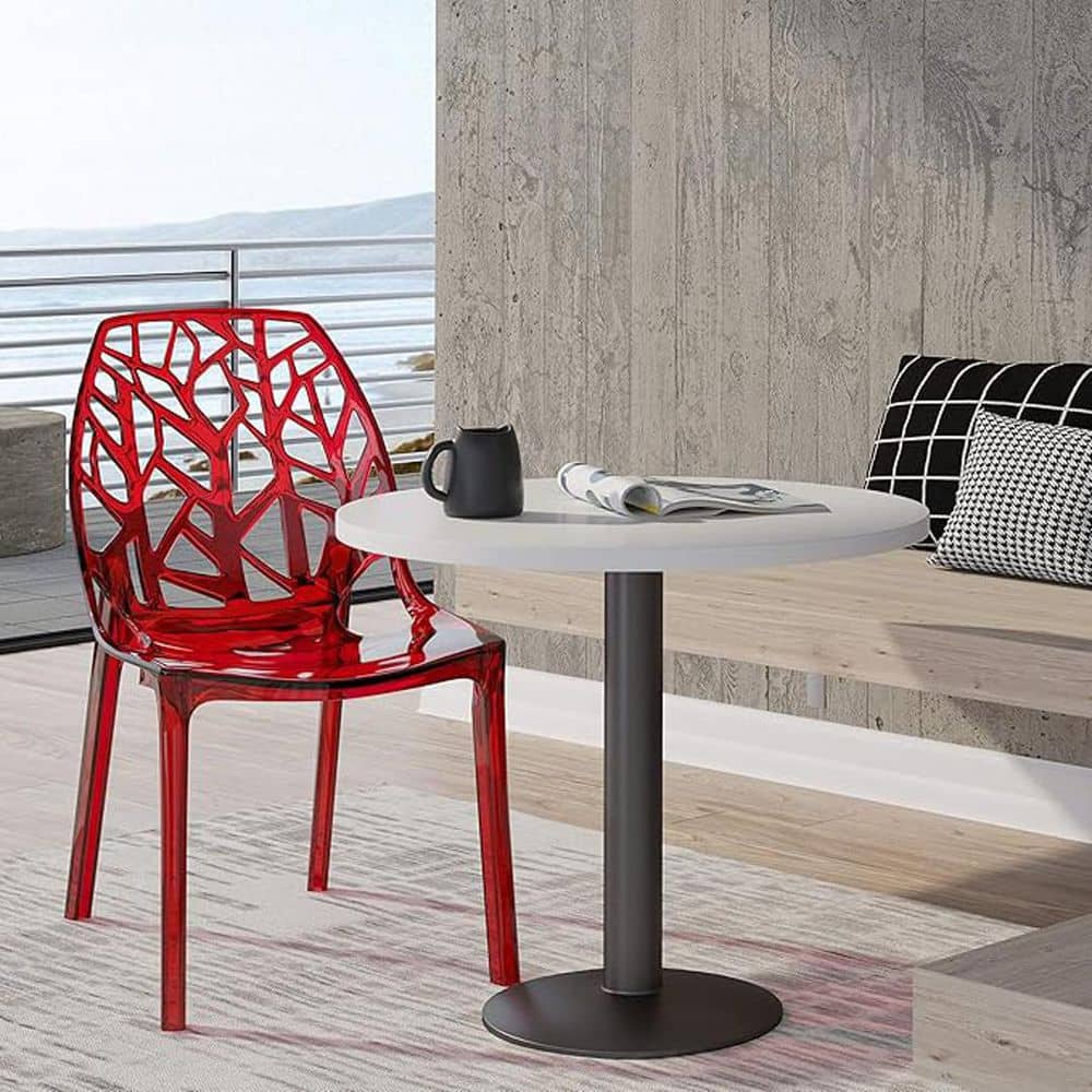 HOME IMPORTS EMPORIUM Red Color Side Chair C18TR-1112-HD - The Home Depot