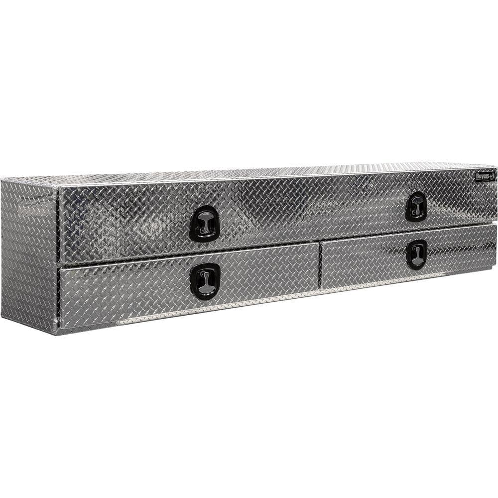 BUYERS PRODUCTS 21x18x90 In Diamond Tread Aluminum Flatbed Contractor ...