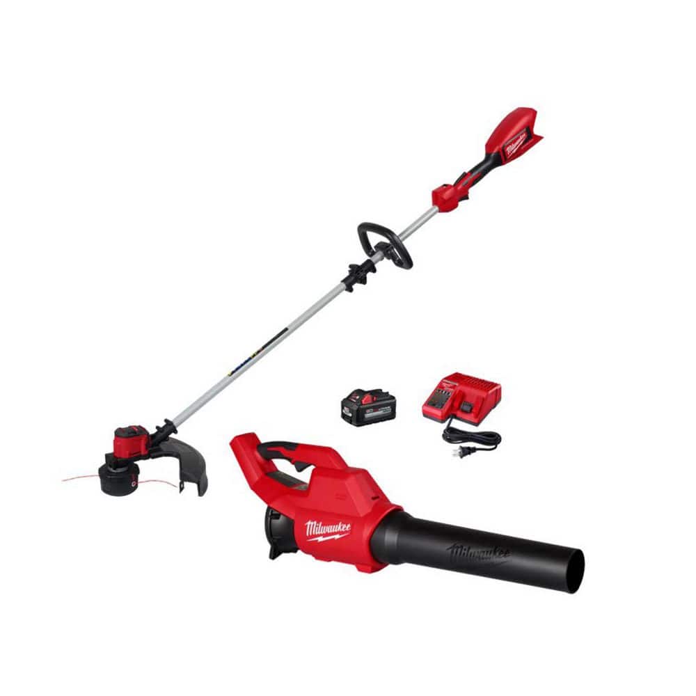 Milwaukee M18 18V Lithium-Ion Brushless Cordless String Trimmer w/ 6.0 ...
