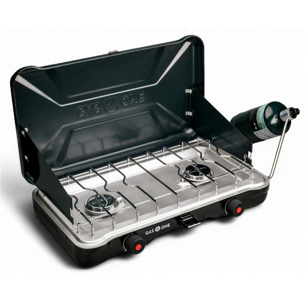 GASONE Portable Double Burner Propane Camping Stove PS-2500MB - The ...