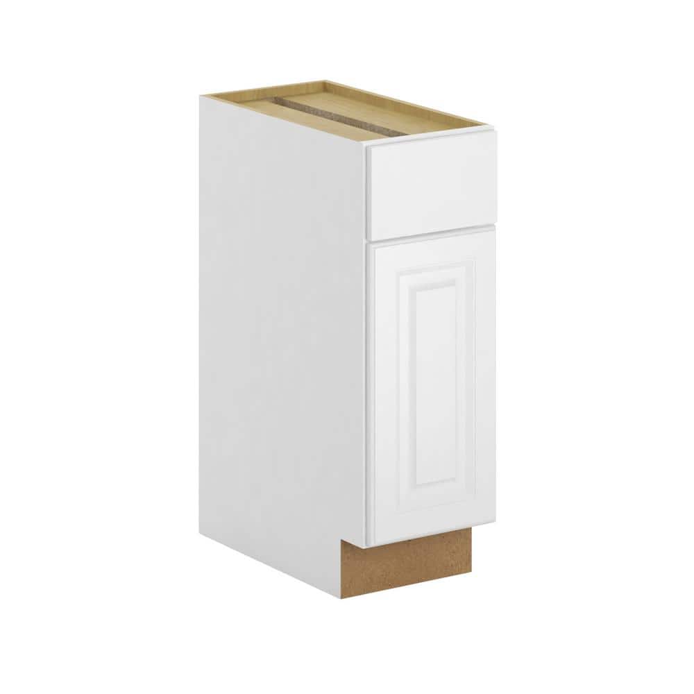 Hampton Bay Madison Assembled 12x34.5x24 in. Base Cabinet with Soft ...