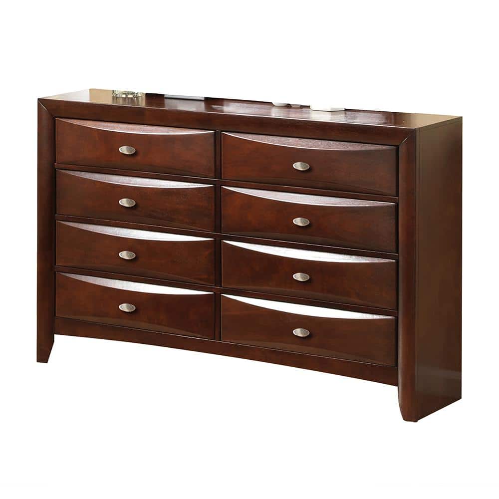 Acme Furniture Ireland I/Storage 8-Drawer Espresso Dresser (41H X 17W X ...