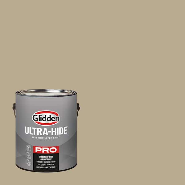 Glidden Ultra-Hide 1 gal. PPG1102-4 Prairie Dust Satin Interior Paint ...