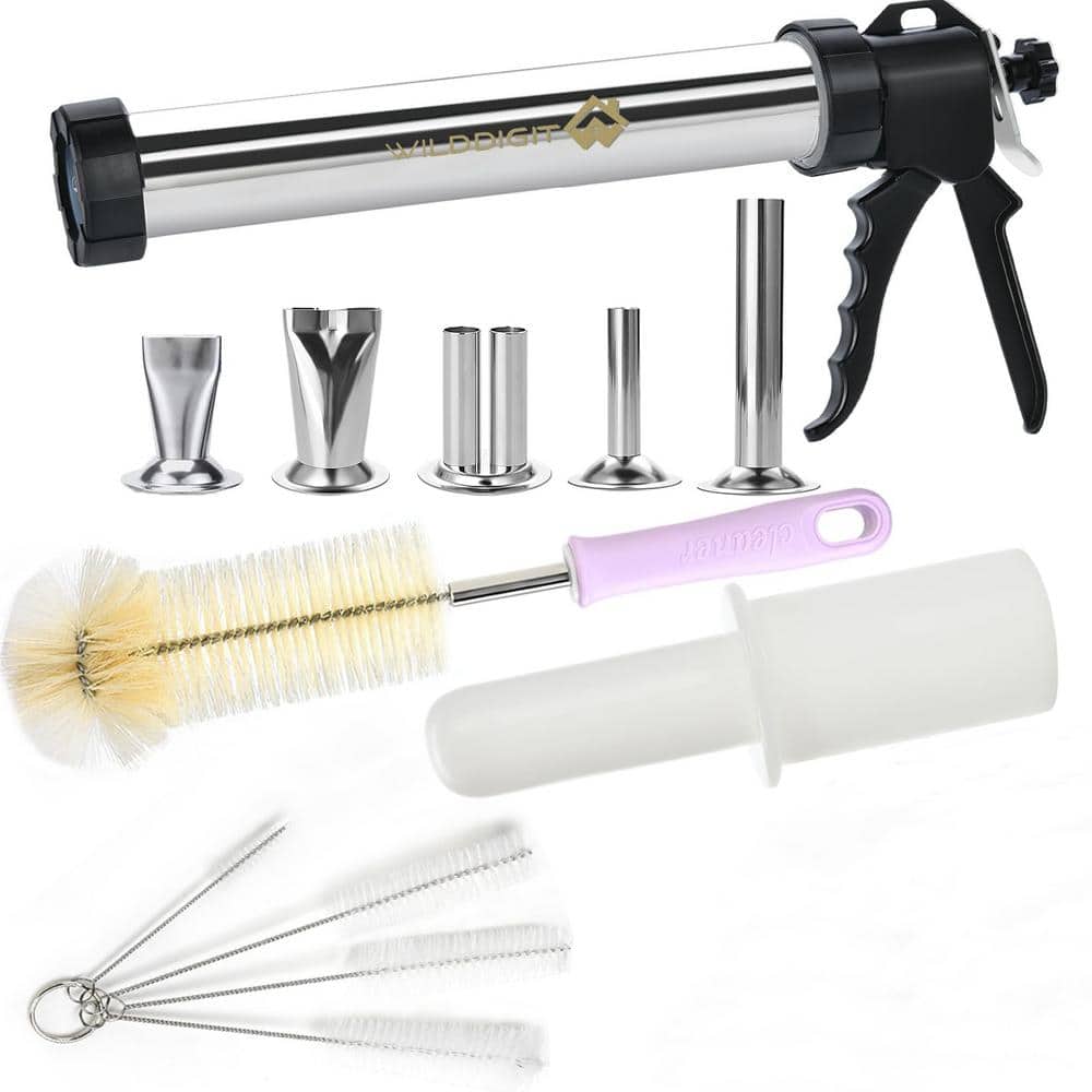 Numhew Professional Beef Jerky Gun Kits, Stainless Steel Jerky Maker ...