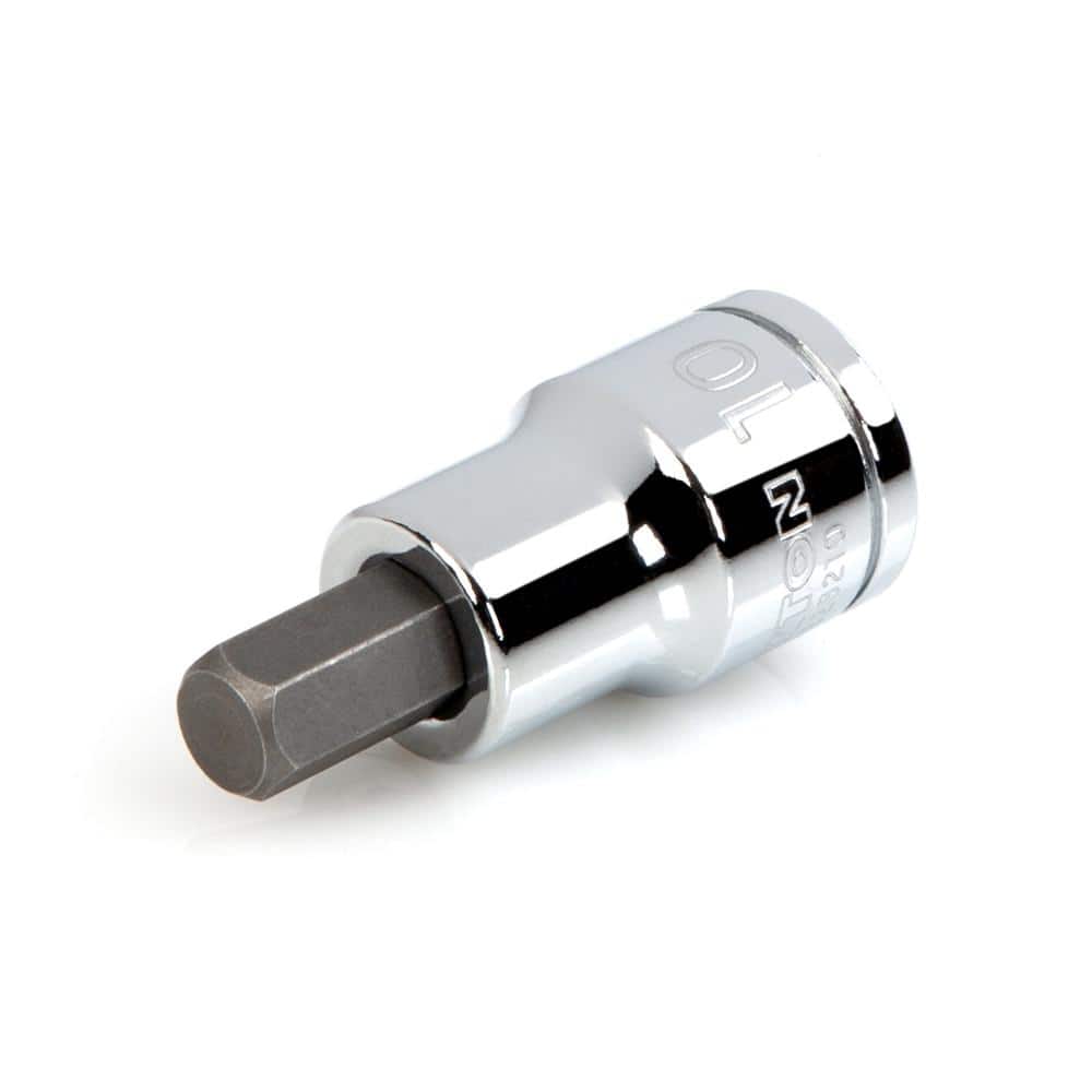 TEKTON 1/2 in. Drive x 10 mm Hex Bit Socket SHB23210 - The Home Depot