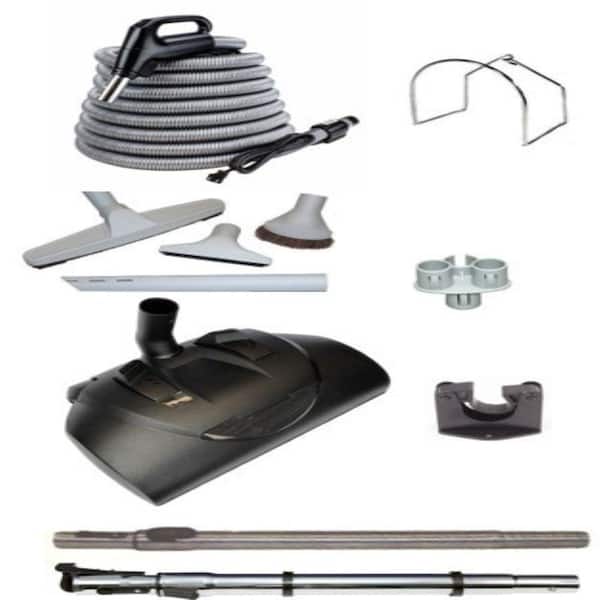 CANAVAC 30 ft. Hose Premium Electric Kit and Accessories 30SELWKIT ...