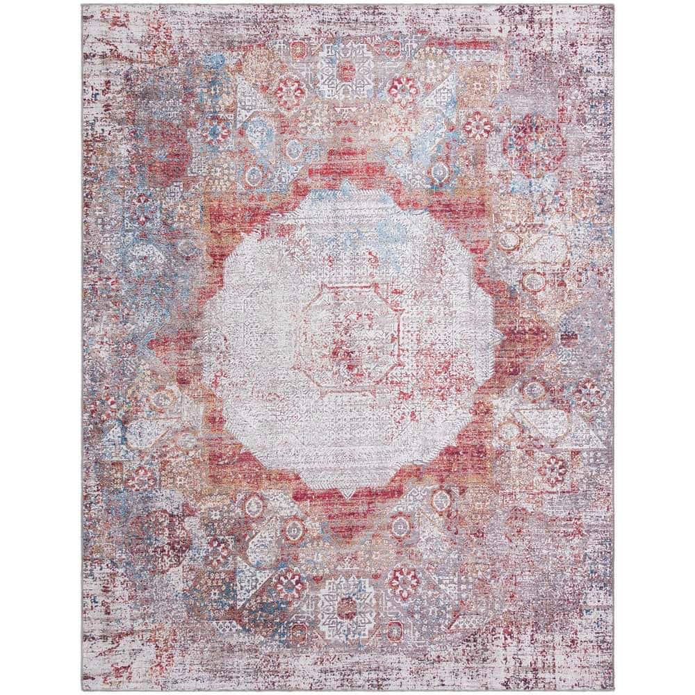 Unique Loom Yara Nayer Multi 7 ft. 10 in. x 10 ft. Area Rug 3181951 ...
