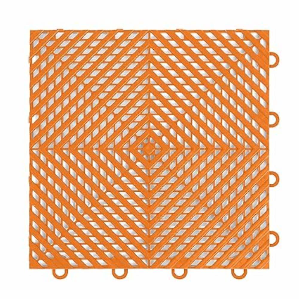 Reviews for FLOORINGINC Nitro Vented 3/8 in. Garage Tiles, Harley ...