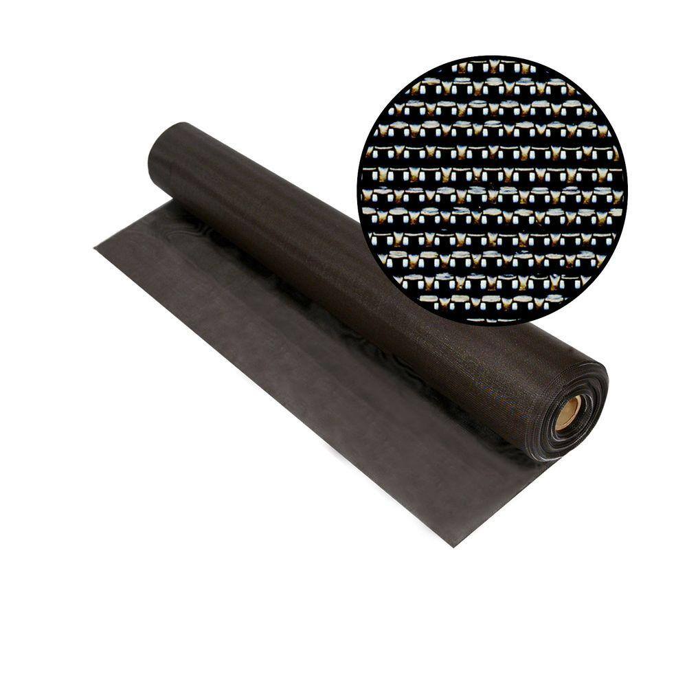Phifer 48 in. x 1200 in. Brown SunTex 90 Screen Roll 3004174 - The Home ...