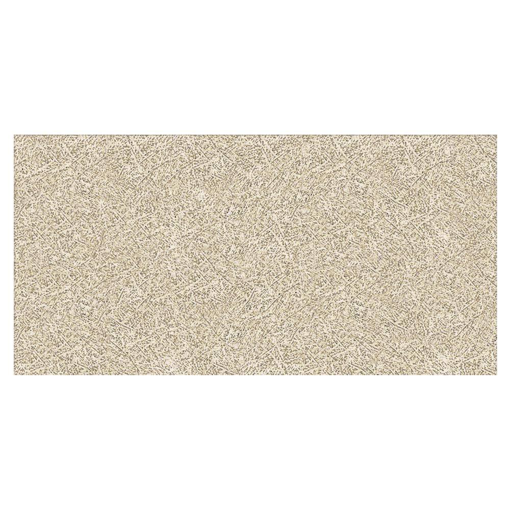 TopTile Tweed 2 ft. x 4 ft. Lay-In Grid System Natural Ceiling Tile 1 ...