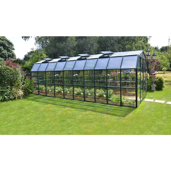 CANOPIA by PALRAM Snap and Grow 8 ft. x 20 ft. Silver/Clear ...