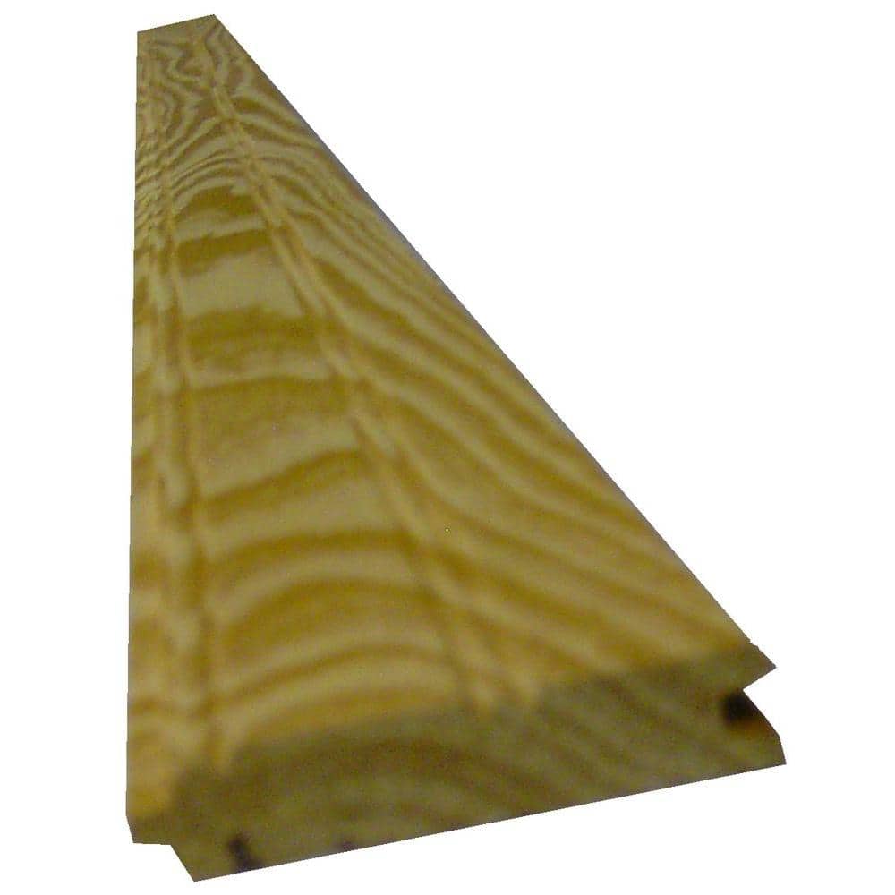 1 in. x 8 in. x 8 ft. Southern Yellow Pine Siding Board 0011061 - The ...