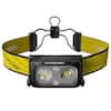 NITECORE 400 Lumen LED Rechargeable Headlamp with White Red Floodlight ...