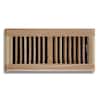 T.A. Industries 4 in. x 12 in. Oak Floor Diffuser H168OLF04X12 - The ...