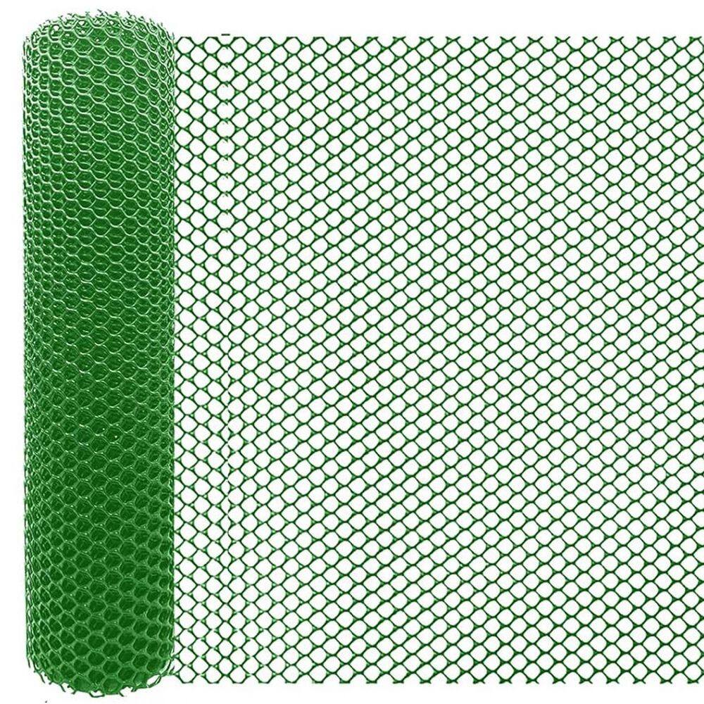 KIWDZFU 15.7IN x 10FT Heavy-Duty Plastic Chicken Wire Fencing Mesh ...