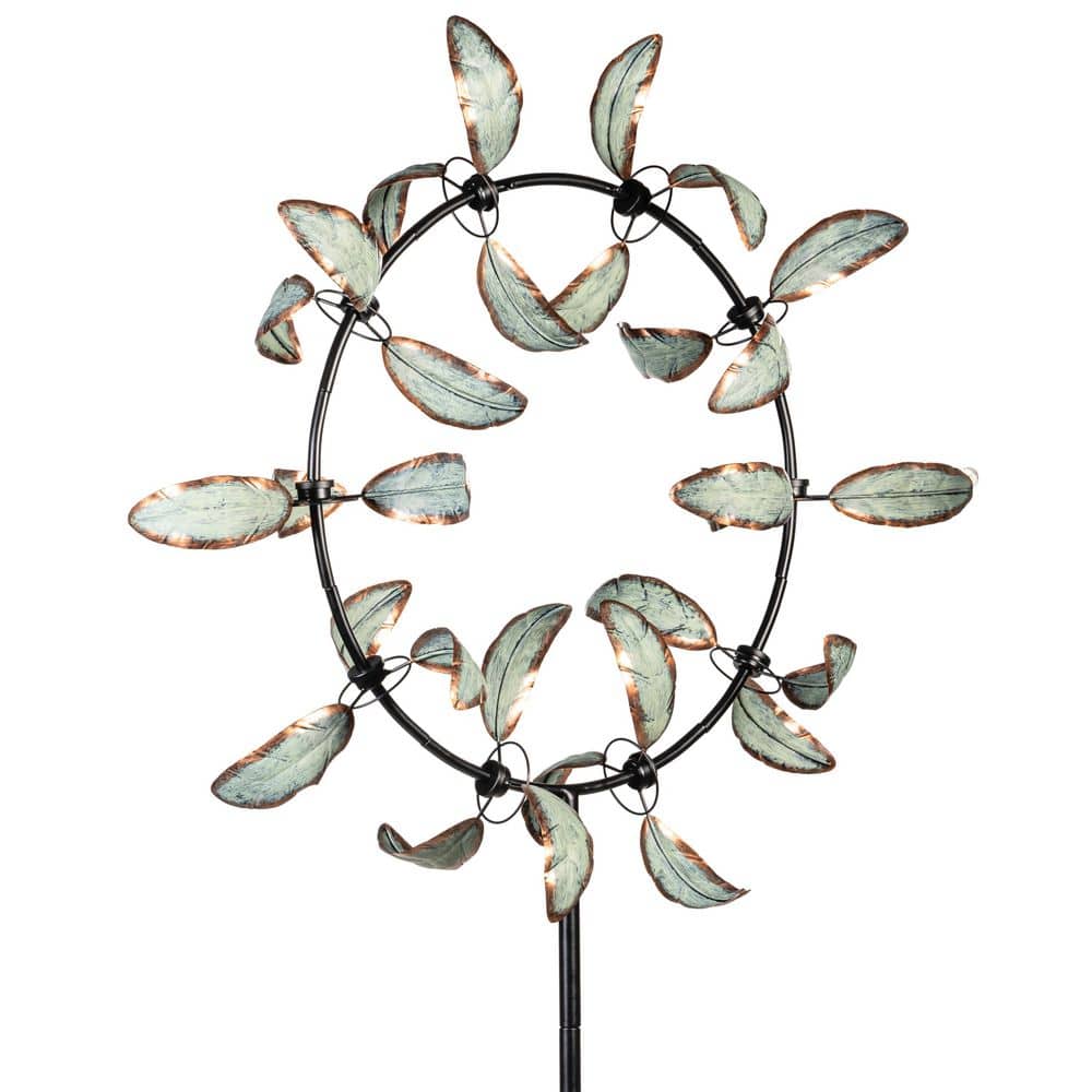 Reviews for Evergreen 91 in. Pinwheel Prism Metal Wind Spinner | Pg 1 ...