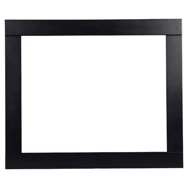 Modern Ember Uptown 28 in. Electric Fireplace Insert Trim Kit Only, 3 ...