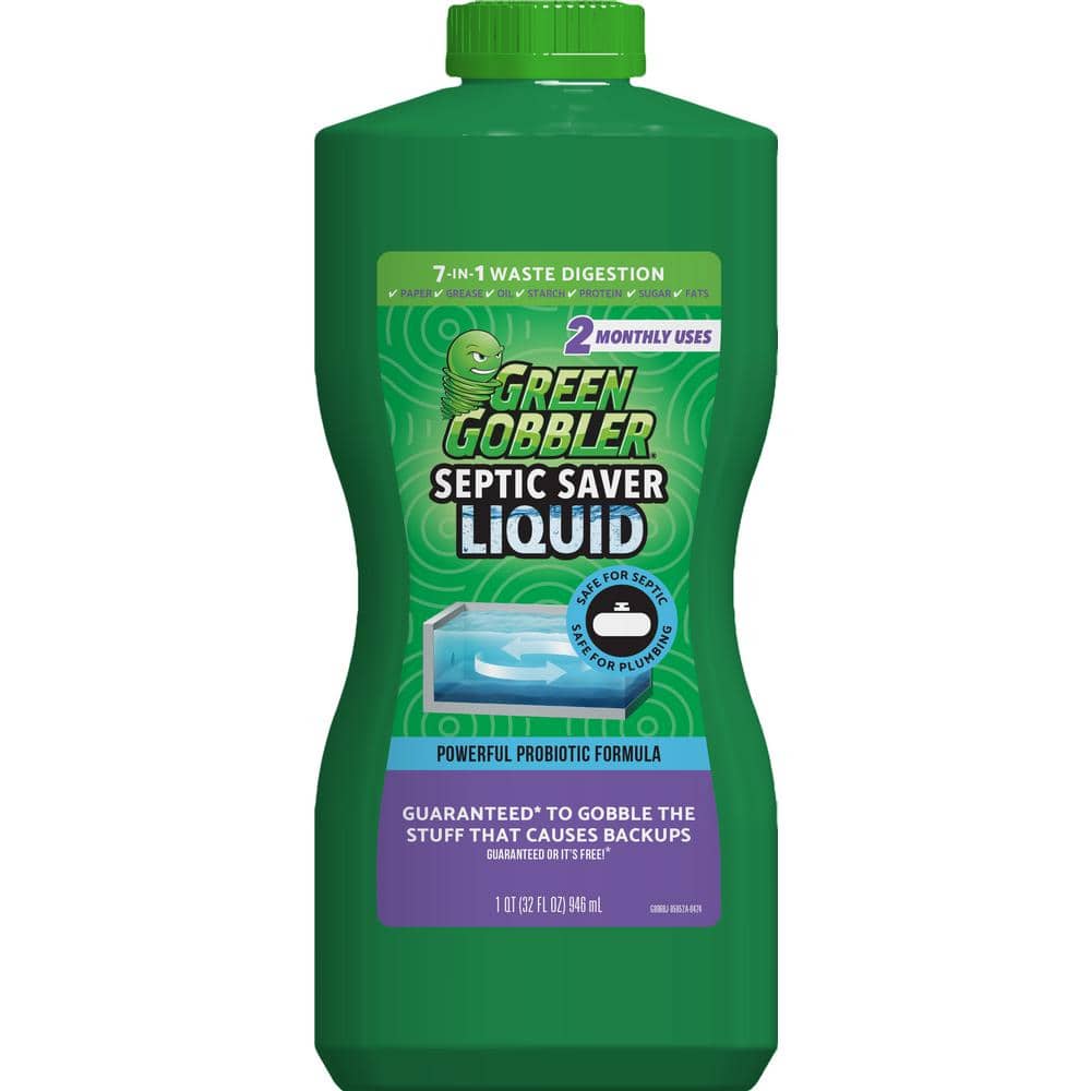 Reviews for Green Gobbler 32 oz. Liquid Septic Saver Tank Treatment ...
