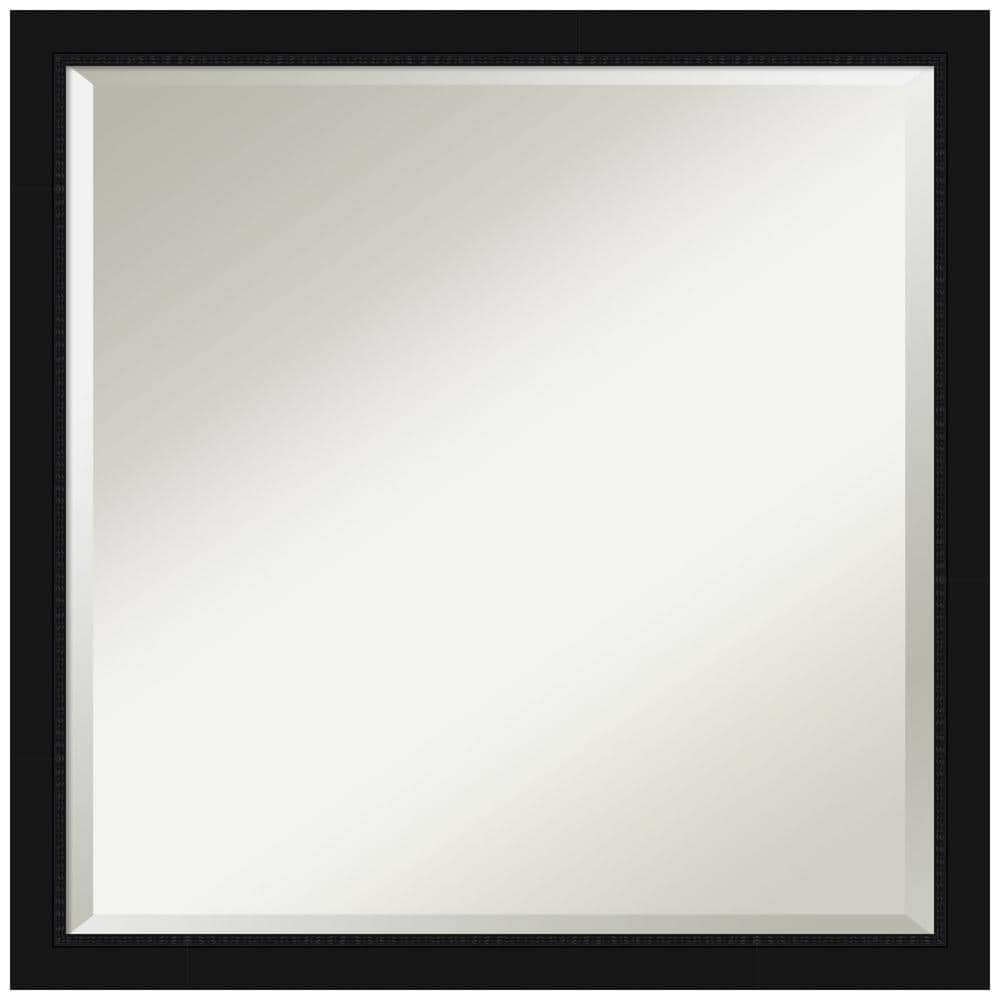 Amanti Art Avon 22 in. x 22 in. Casual Square Framed Black Narrow ...