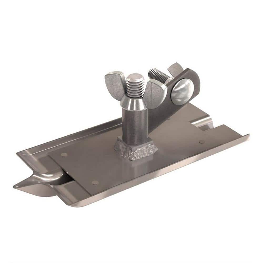 Bon Tool 6 in. x 3 in. Stainless Steel All Angle Walking Groover with a ...