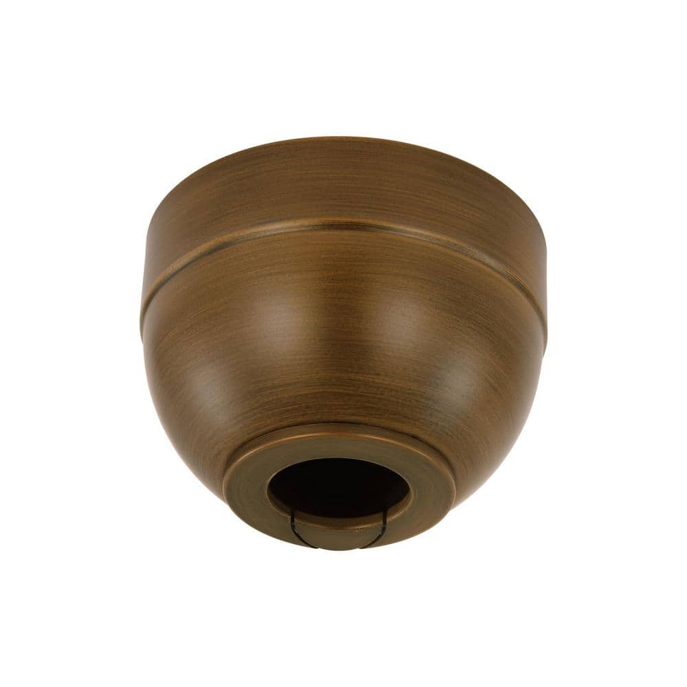 Generation Lighting Aged Brass Ceiling Fan Slope Ceiling Mounting Kit ...