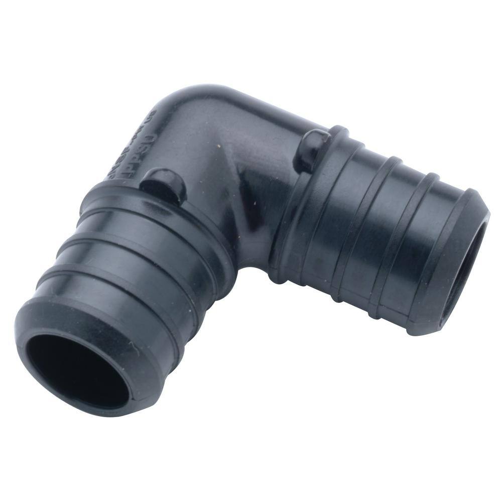 Zurn 1 in. Barb Polymer PEX 90-Degree Elbow QQPE55X - The Home Depot