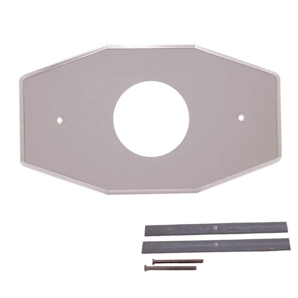 Westbrass One-Hole Remodel Cover Plate for Mixet Bathtub and Shower ...