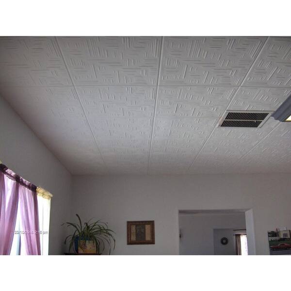 Drop Ceiling Tiles 24 Menards Tile 2519 Home Design Great Lakes Tin