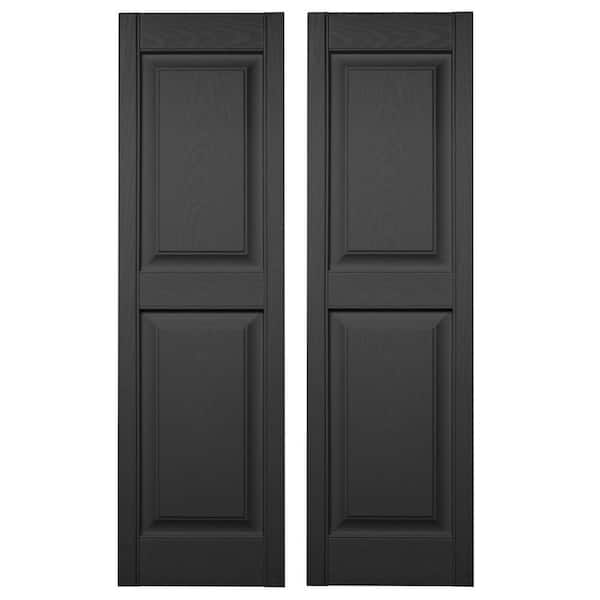 Exterior Vinyl Shutter Colors Raised Panel Custom Vinyl Shutter