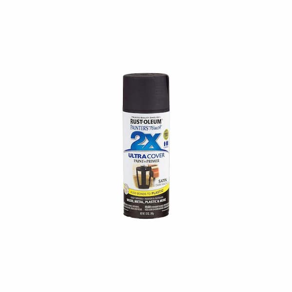 Rust-Oleum Painter's Touch 2X 12 oz. Dark Walnut Satin General Purpose ...
