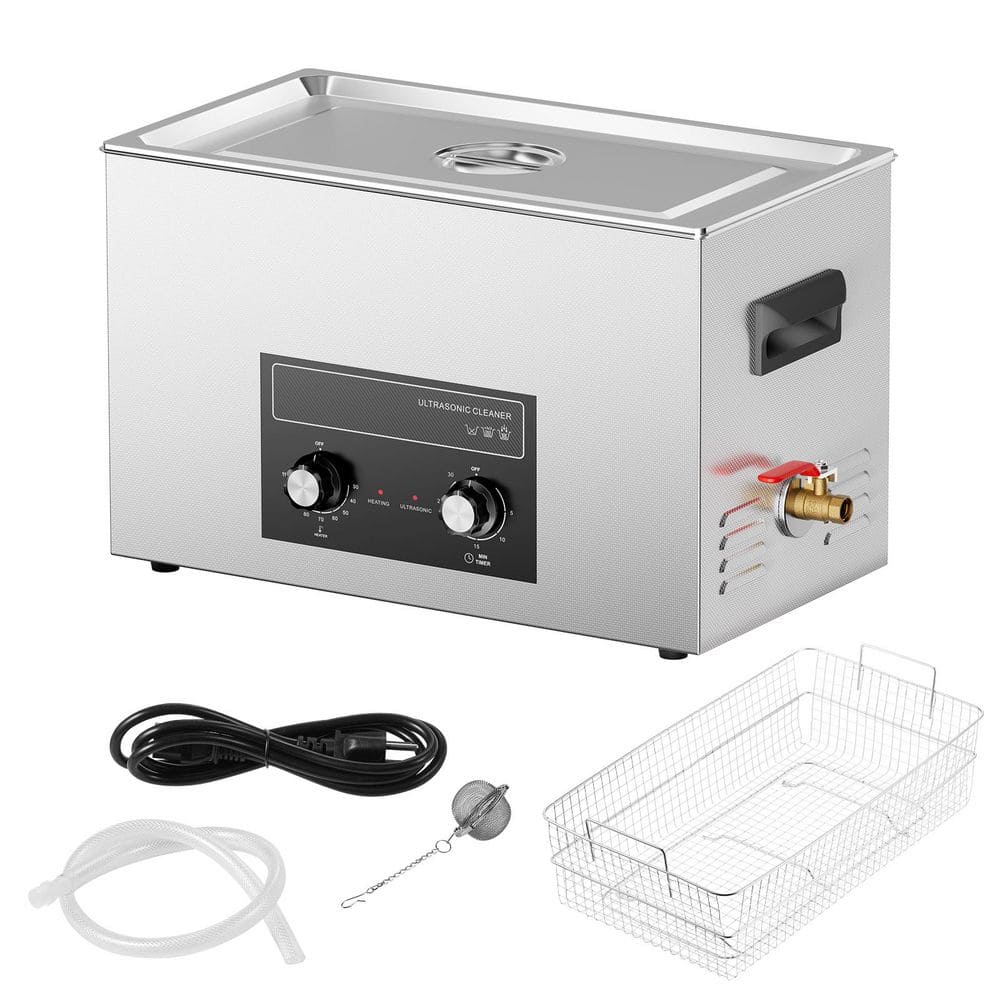 SKYSHALO 30L 360W Ultrasonic Cleaner with Heater Timer & Basket ...