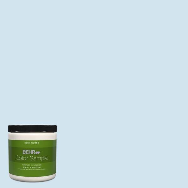 BEHR PREMIUM PLUS 8 oz. #570C-2 Mystic Harbor Semi-Gloss Interior ...