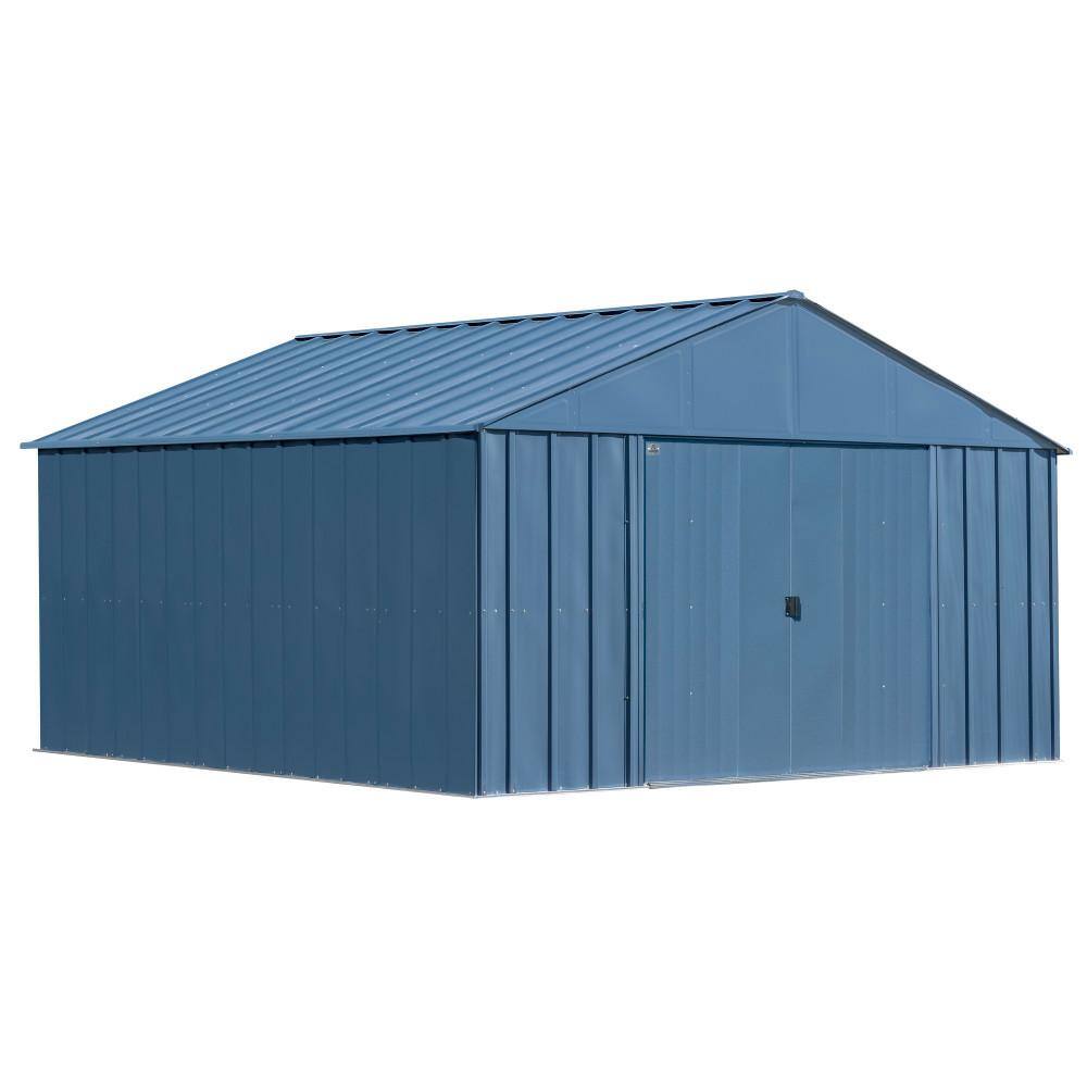 Arrow Classic Storage Shed 12 ft. D x 12 ft. W x 8 ft. H Metal Shed 138 ...