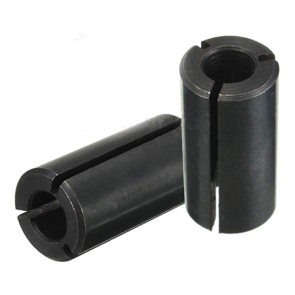 1/2 to 1/4 Carbon Steel Router Collet Reduction Sleeve Tool Bit with ...