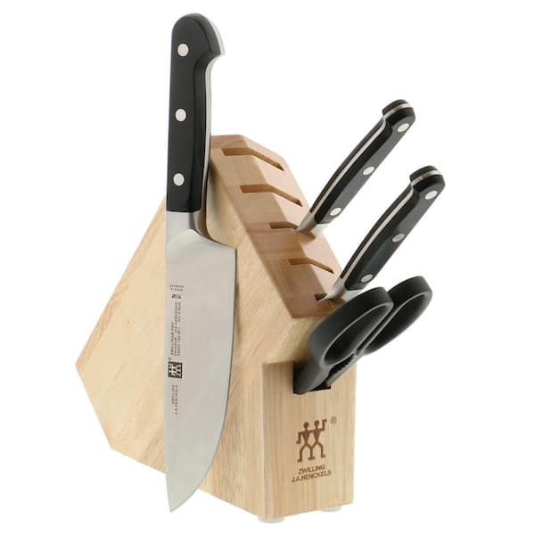 ZWILLING Pro Stainless Steel 5-Piece Studio Block Set 1019158 - The ...