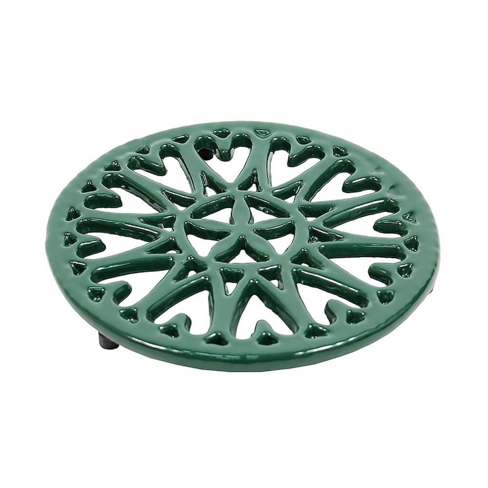 ACHLA DESIGNS Enameled Sunburst Round Trivet for Stoves, 7 Inch ...