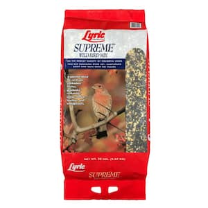 Lyric 20 lbs. Wild Bird Mix Bird Seed for Outside Feeders 2647339 - The ...