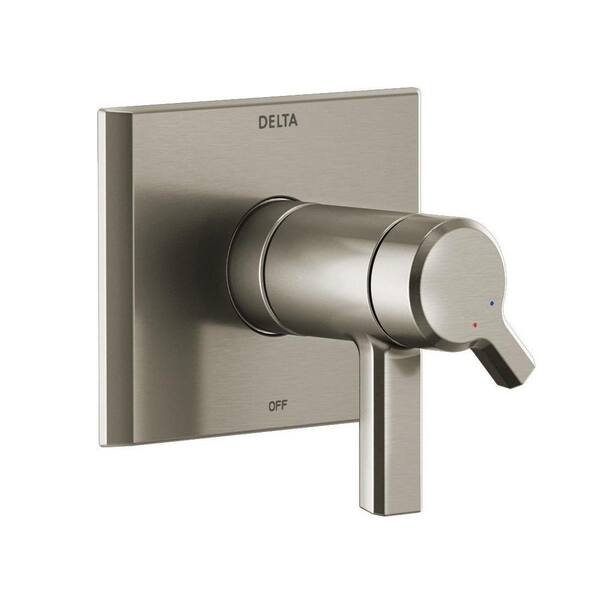 Delta Pivotal TempAssure 1-Handle Wall-Mount Diverter Trim Kit in ...