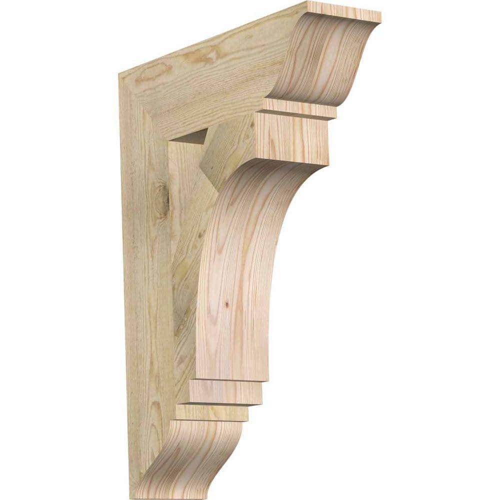 Ekena Millwork 6 in. x 30 in. x 22 in. Douglas Fir Imperial Traditional ...