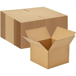 2.82 oz 6x6x6 Inches Corrugated Kraft Cardboard Packing Box Eco ...